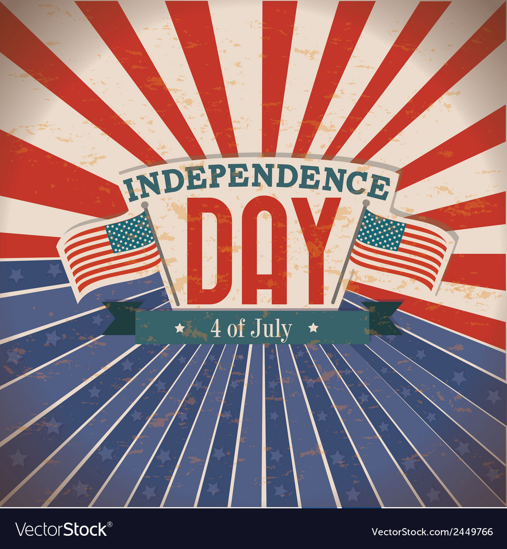 Independence day Royalty Free Vector Image - VectorStock
