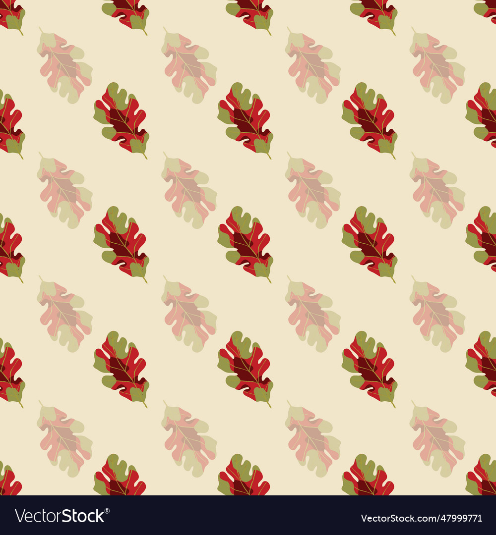 Autumn leaf seamless pattern design Royalty Free Vector Autumn leaf seamless pattern design Royalty Free Vector