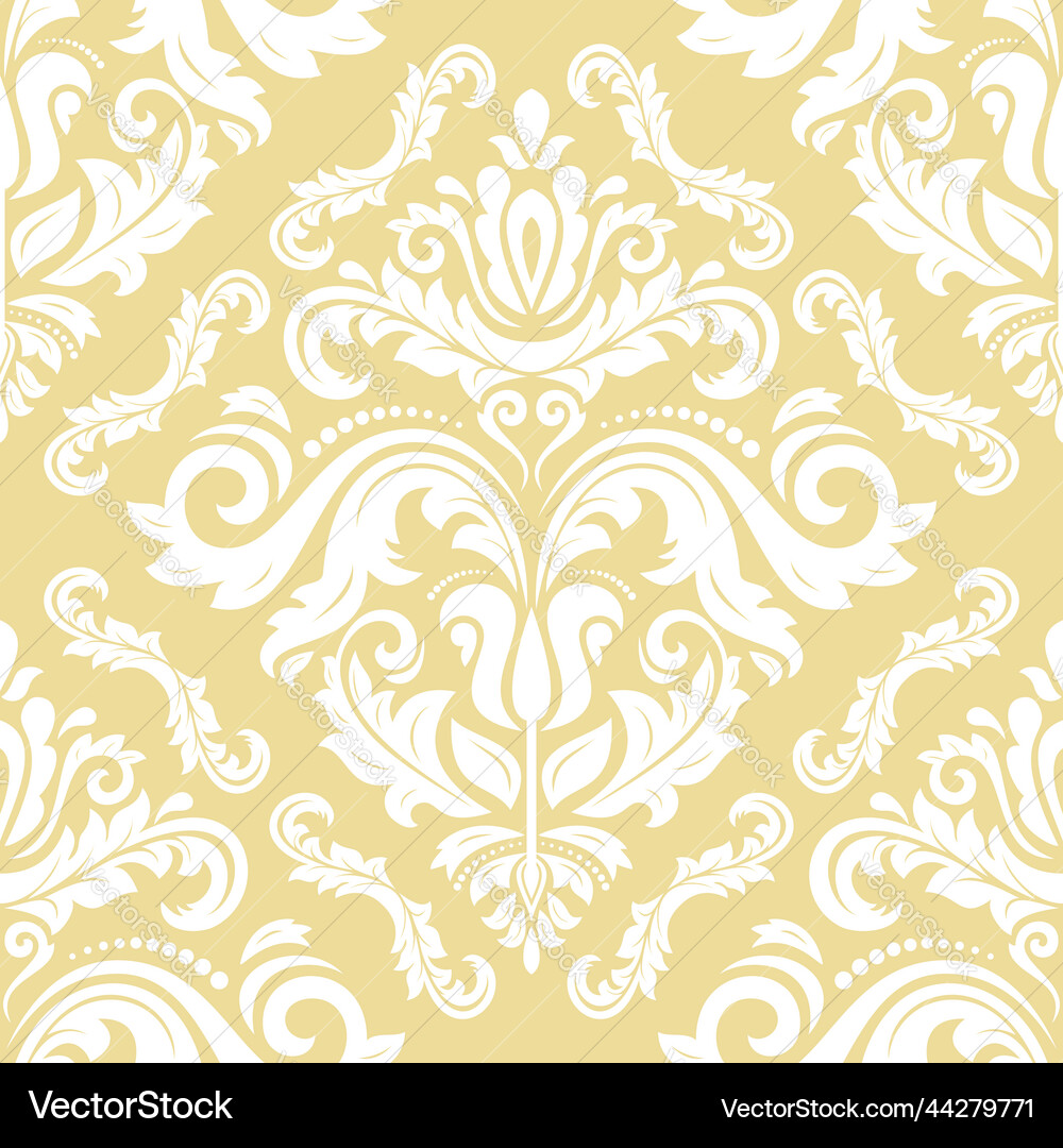 Classic seamless fine pattern Royalty Free Vector Image