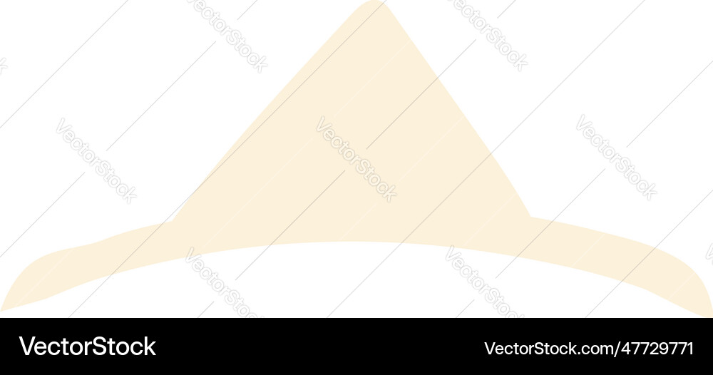 Japanese ghost white cloth triangle halloween Vector Image