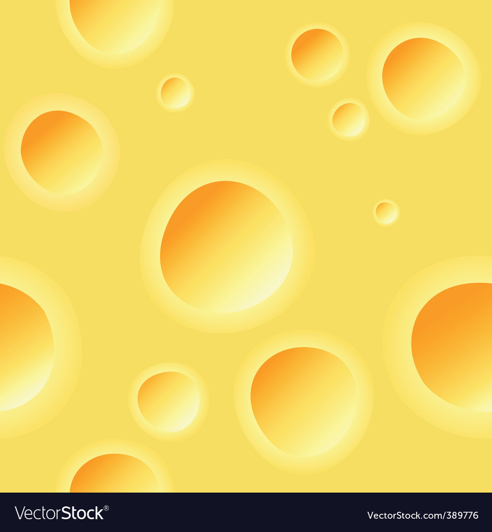 Cheese Pattern - Seamless Texture Royalty Free Vector Image