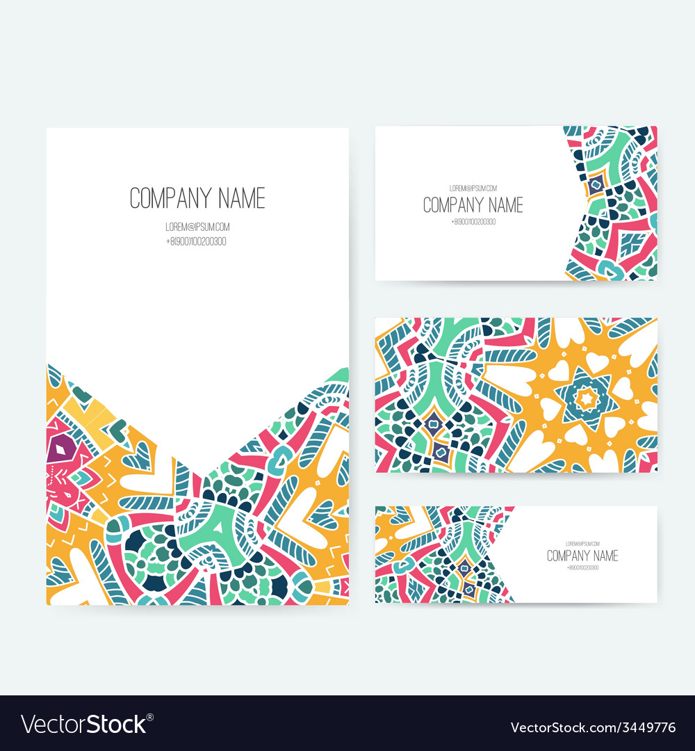 Presentation kit Royalty Free Vector Image - VectorStock