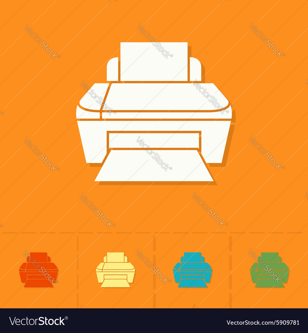 Printer Royalty Free Vector Image - VectorStock