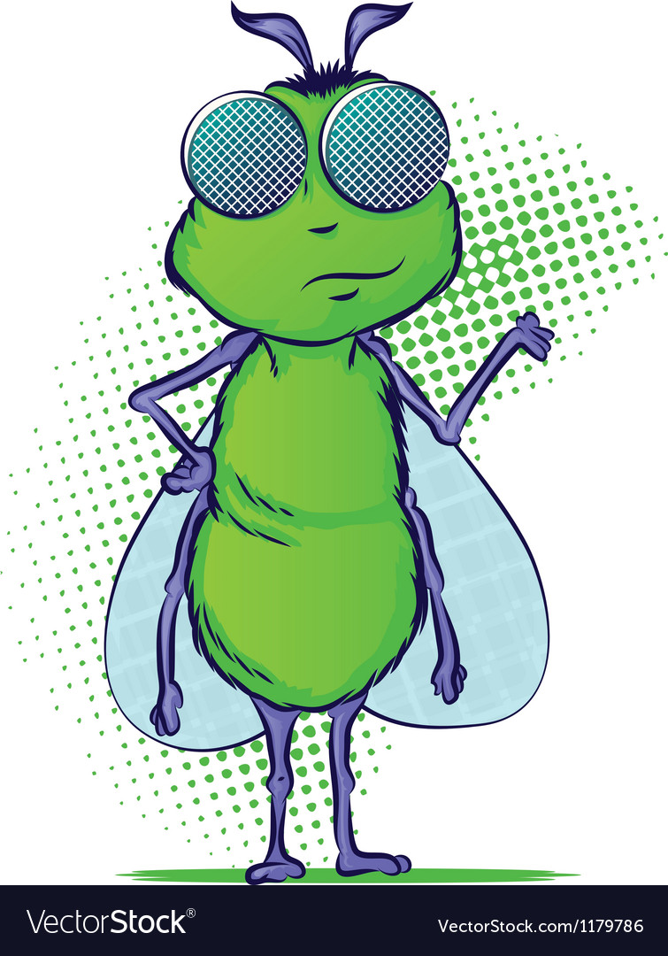 Bug cartoon Royalty Free Vector Image - VectorStock