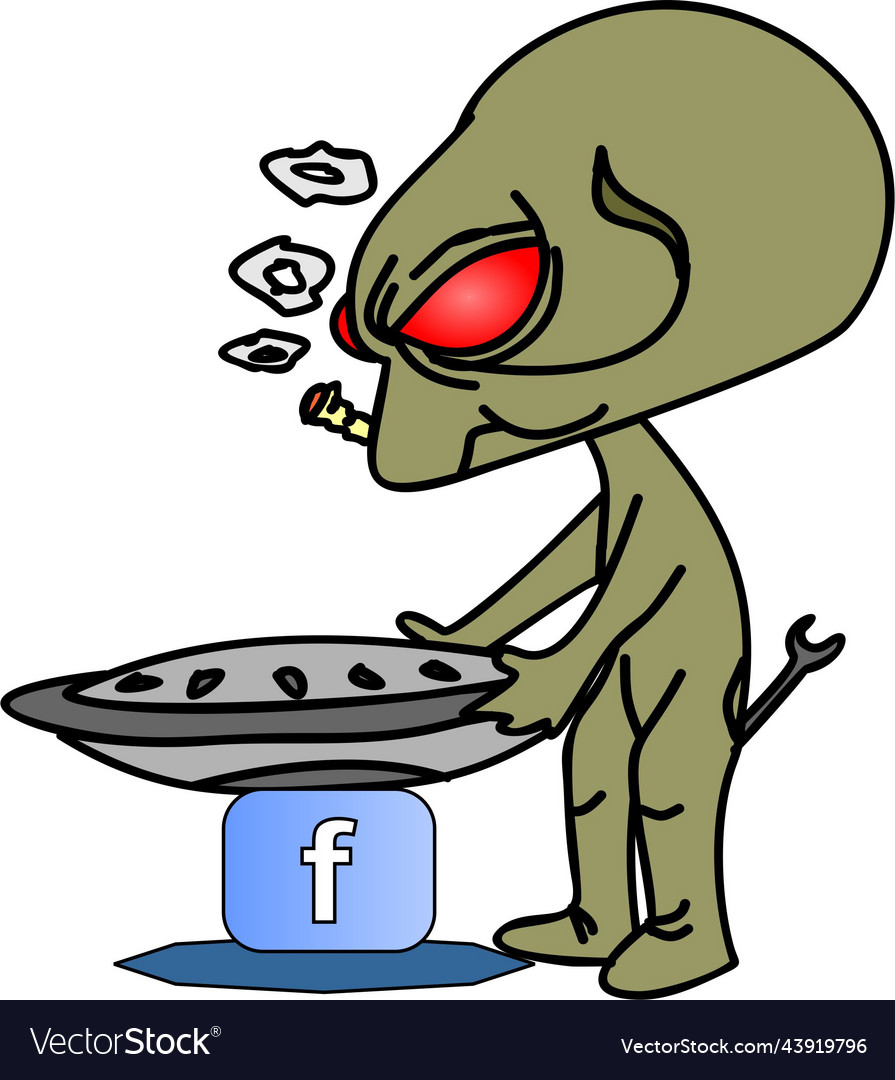 Alien Royalty Free Vector Image - VectorStock