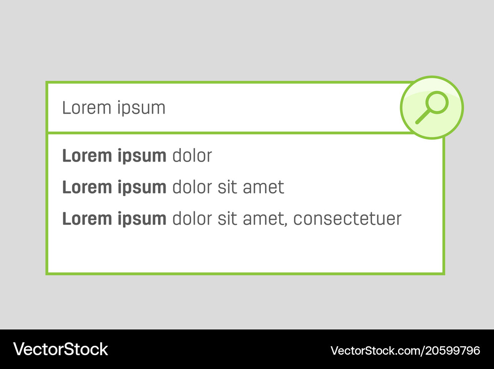 Creative of search bar boxes Royalty Free Vector Image