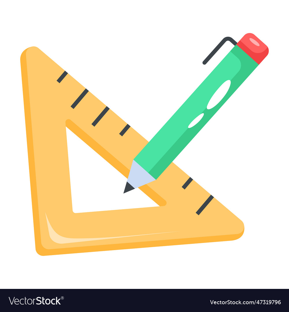 Geometry tools Royalty Free Vector Image - VectorStock