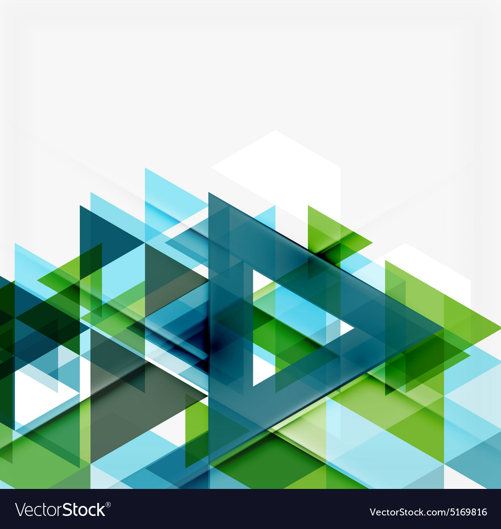 Abstract geometric background modern overlapping Vector Image