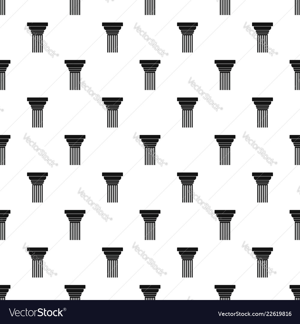 Expanding column pattern seamless Royalty Free Vector Image