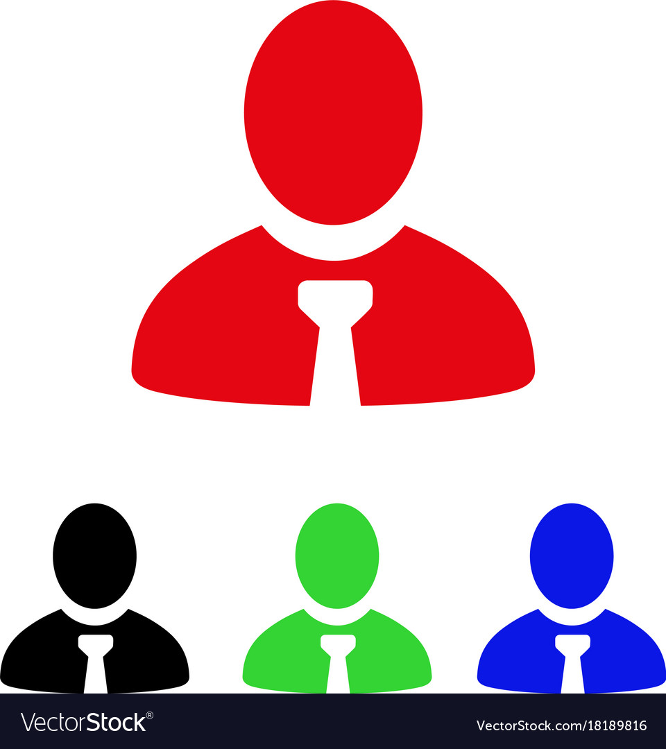 Manager icon Royalty Free Vector Image - VectorStock