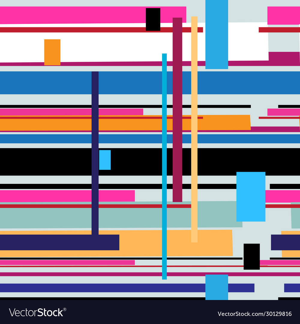 Seamless bright abstract pattern geometric Vector Image