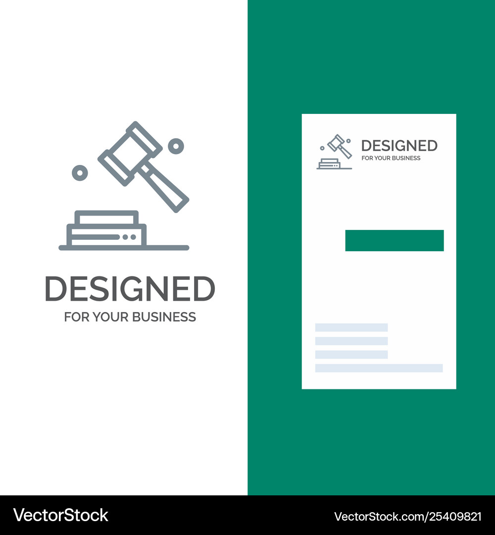 Business copyright digital law grey logo design Vector Image