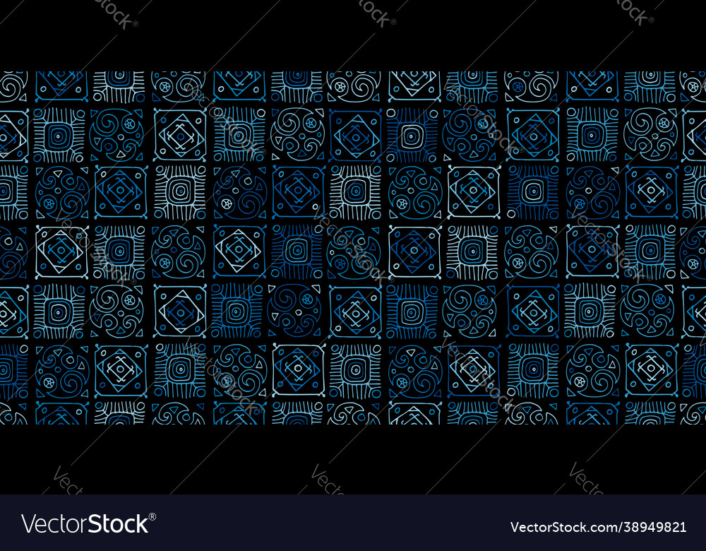 Talavera pattern indian patchwork turkish Vector Image