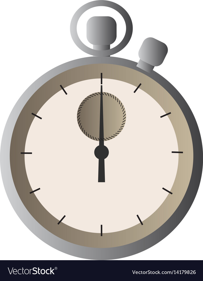 Isolated timer Royalty Free Vector Image - VectorStock