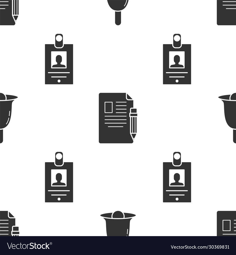 Set Ringing Bell Exam Sheet And Pencil Royalty Free Vector