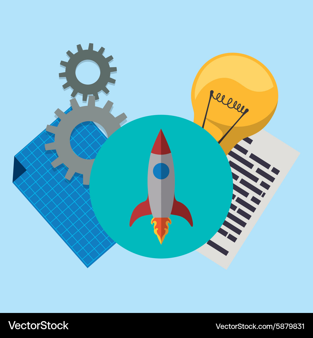 Start up Royalty Free Vector Image - VectorStock