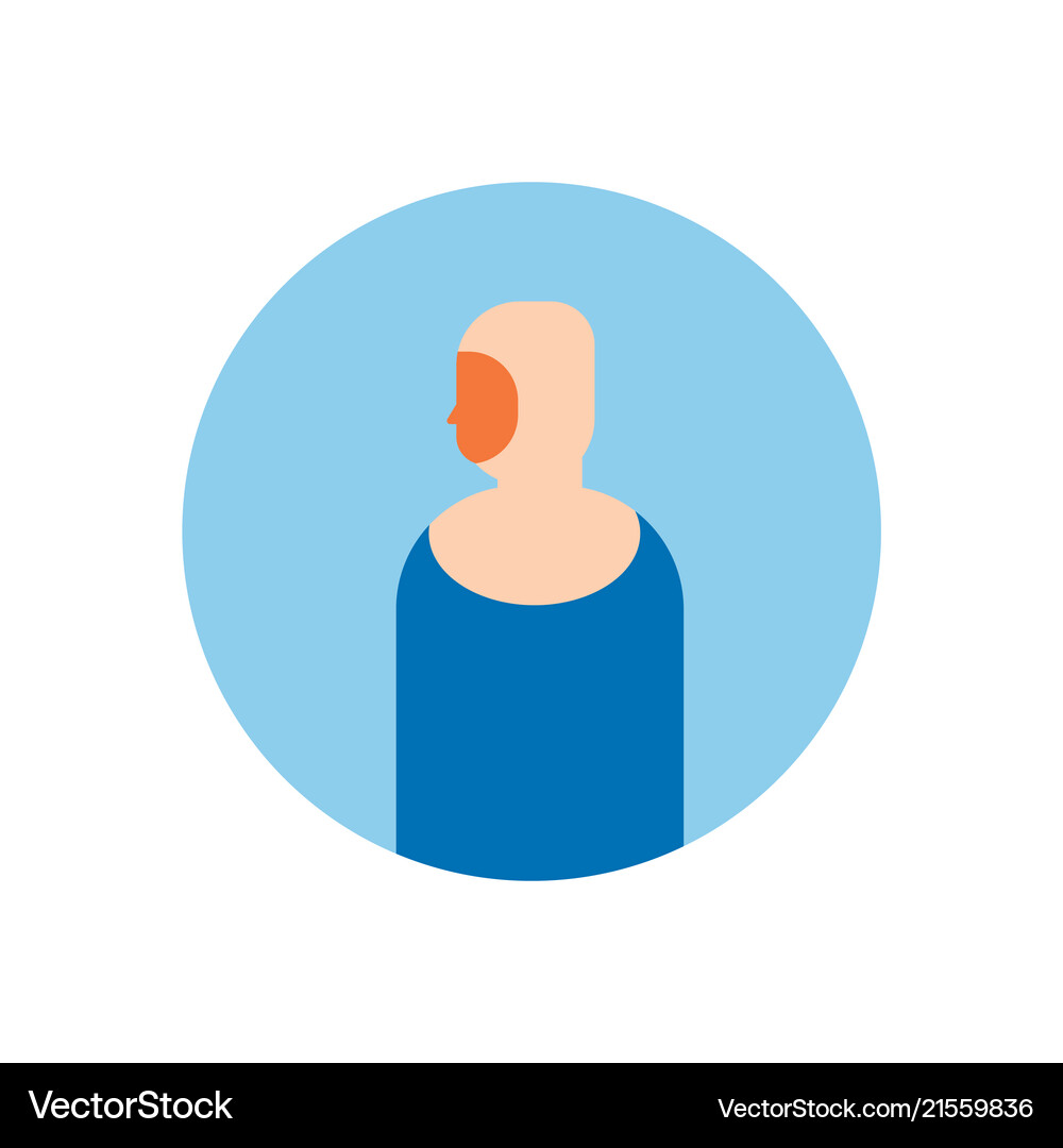 Arabic woman profile avatar icon arab Royalty Free Vector