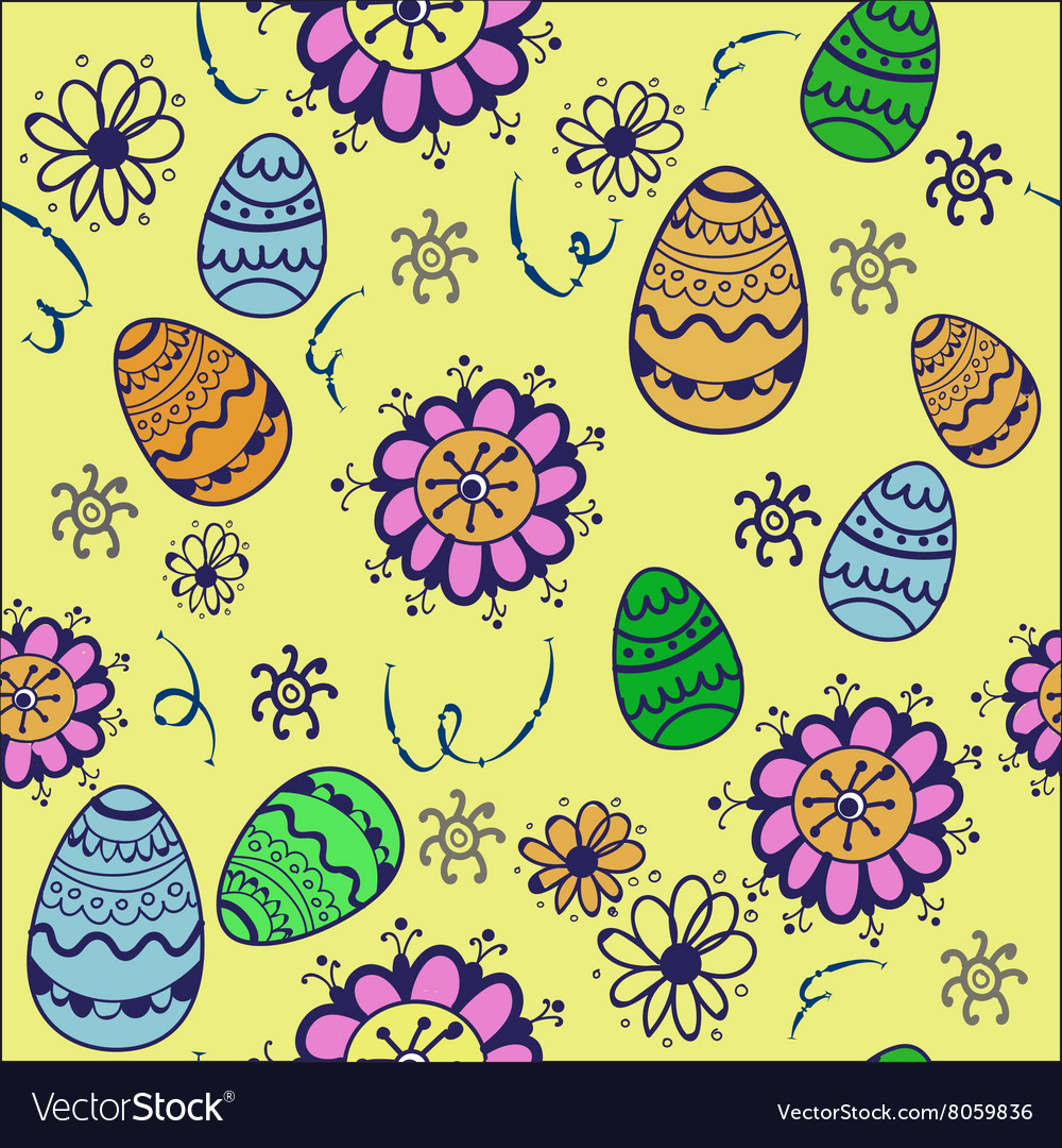 Easter background Royalty Free Vector Image - VectorStock
