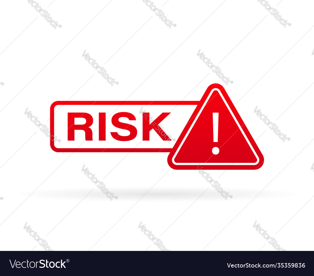 Medium risk speedometer control concept Royalty Free Vector