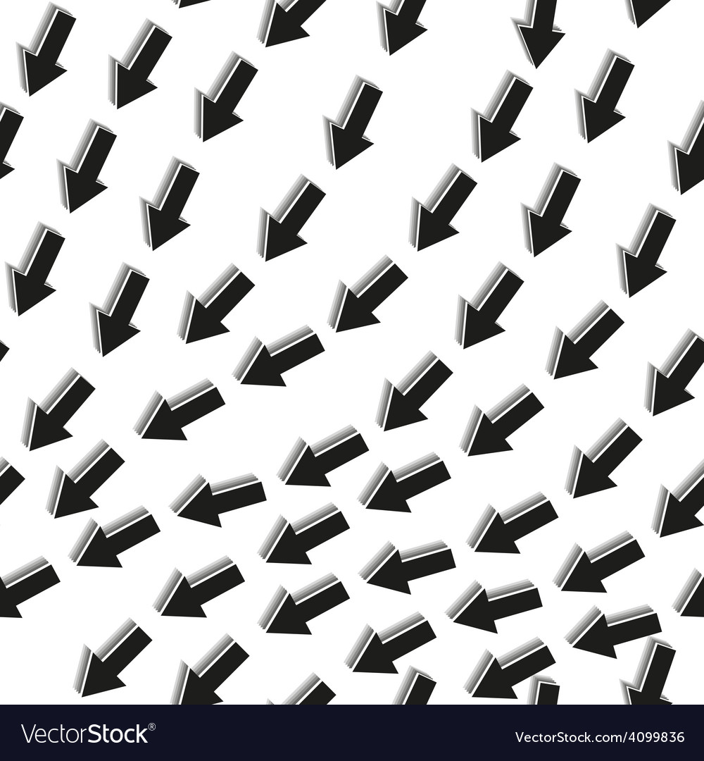 Seamless arrow pattern Royalty Free Vector Image