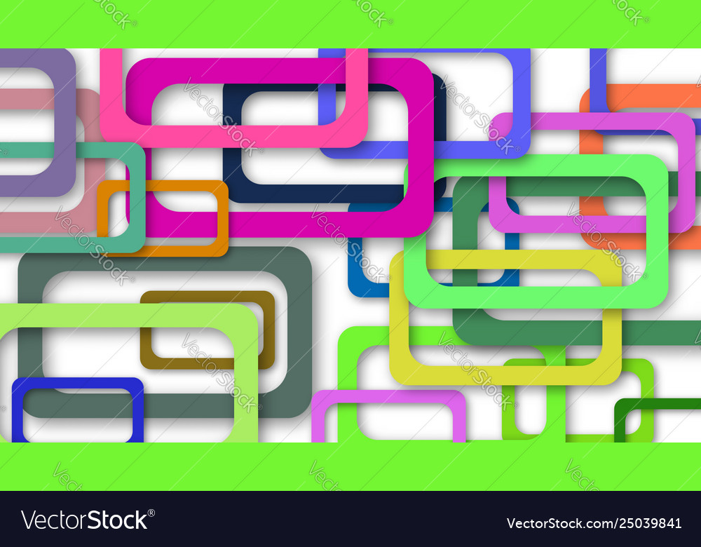 Abstract background rectangle frames Royalty Free Vector
