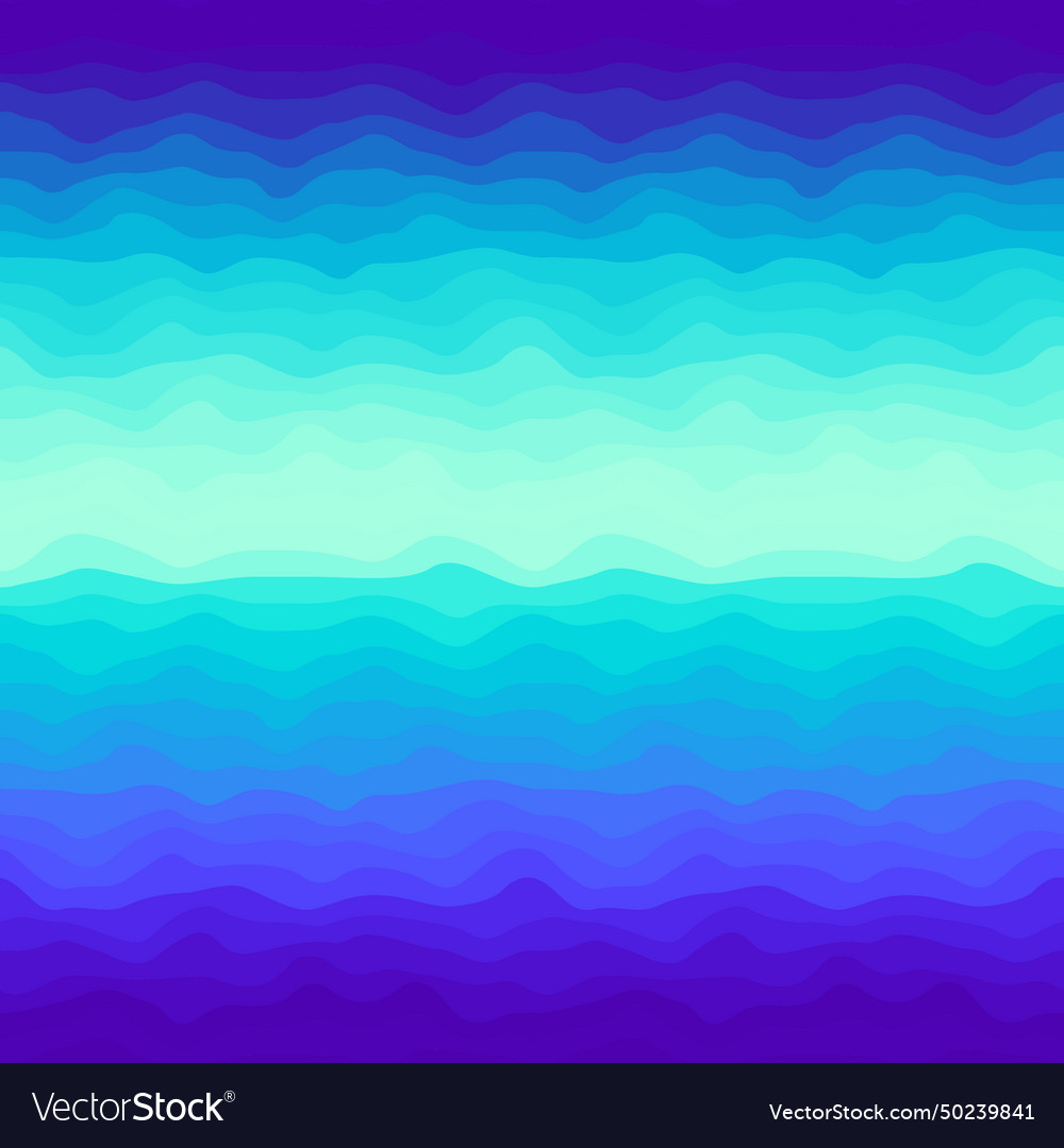 Wave Pattern Seamless Abstract Background Stripes Vector Image