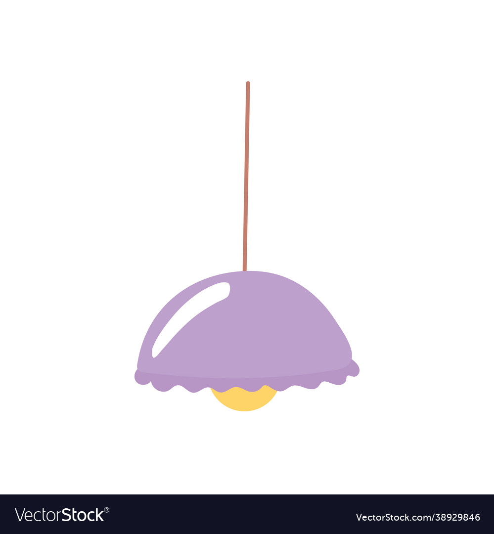 Ceiling light lamp Royalty Free Vector Image - VectorStock