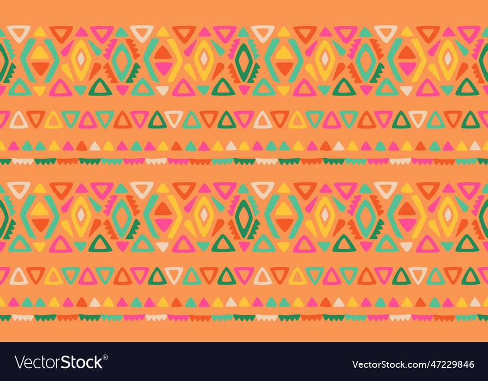 Ethnic seamless pattern Royalty Free Vector Image