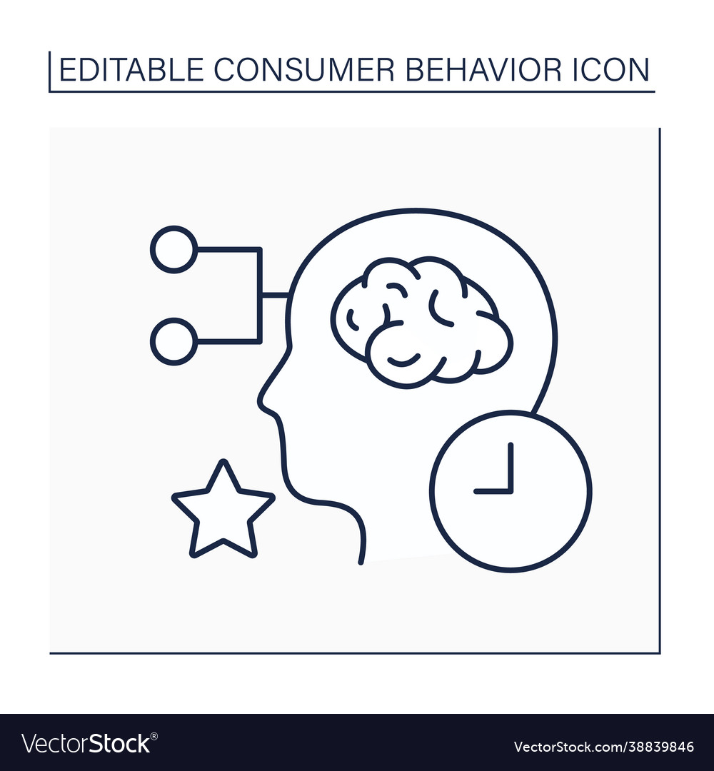 Limited decision-making line icon Royalty Free Vector Image Limited decision-making line icon Royalty Free Vector Image