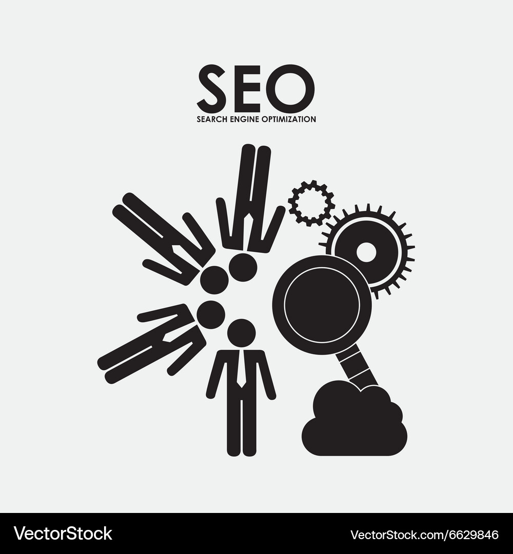Searching Engine Optimization Royalty Free Vector Image 3173