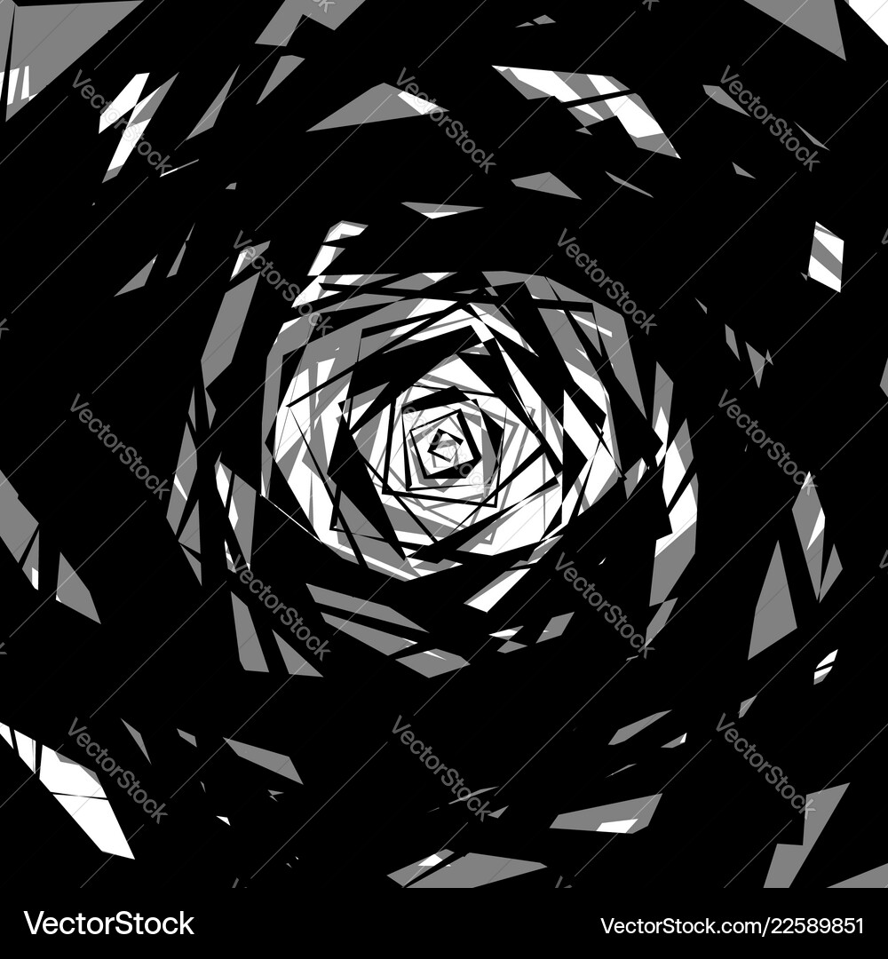 Colorless abstract edgy rough monochrome texture Vector Image