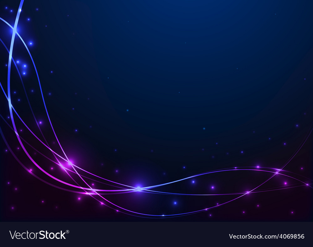 Abstract light lines Royalty Free Vector Image