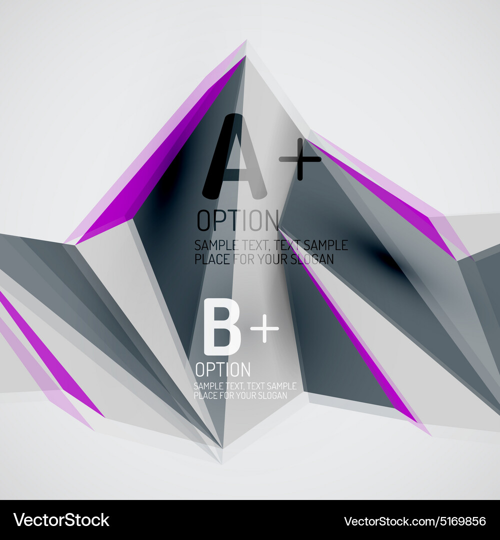 Geometric shapes in the air abstract Royalty Free Vector