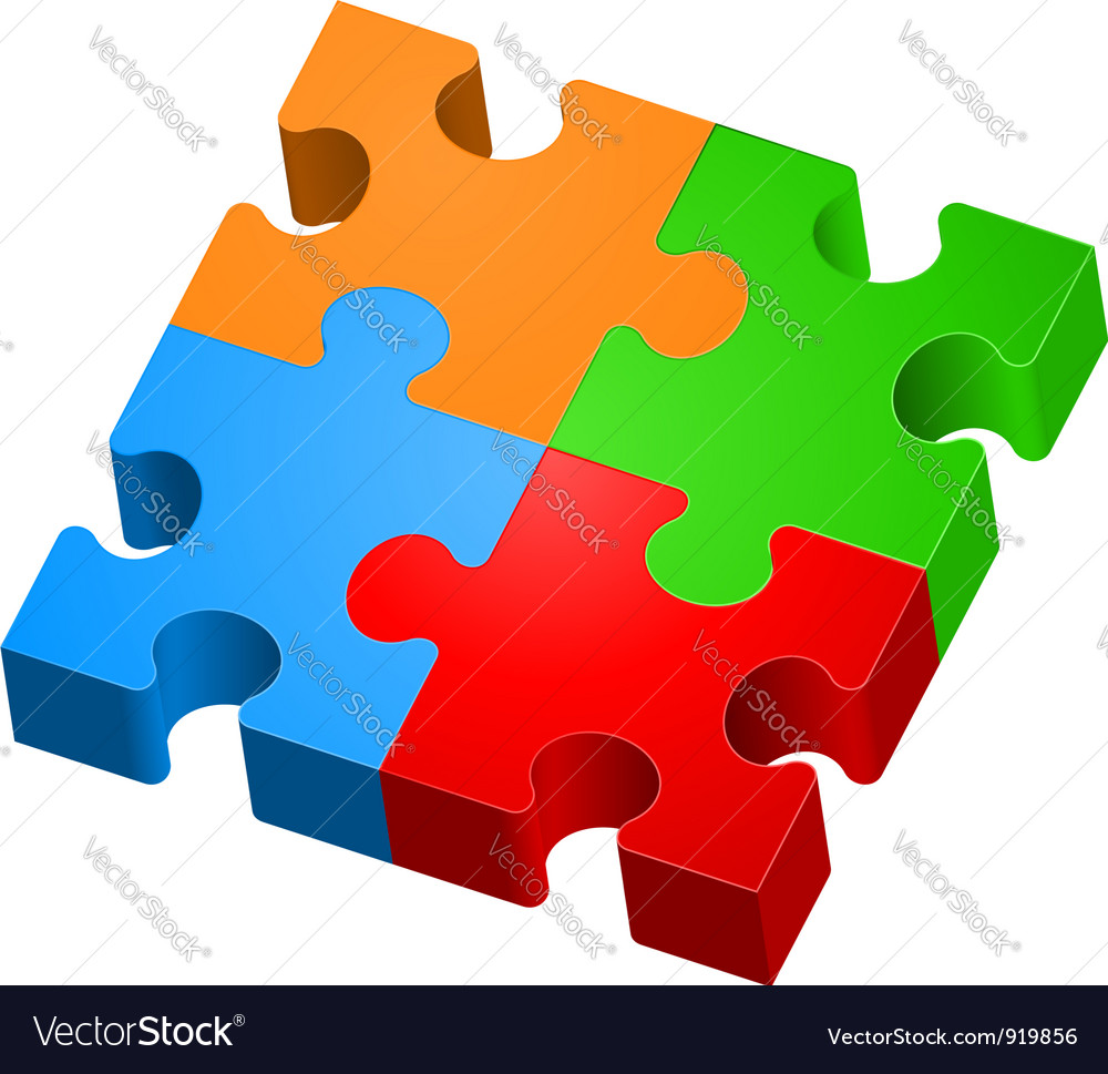 Puzzle Royalty Free Vector Image - VectorStock