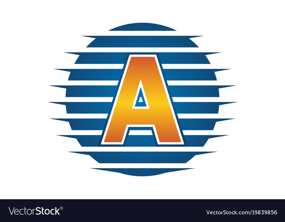 Technology letter Royalty Free Vector Image - VectorStock