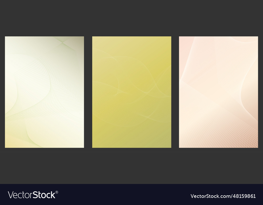 Colorful gradient background with linear shapes Vector Image
