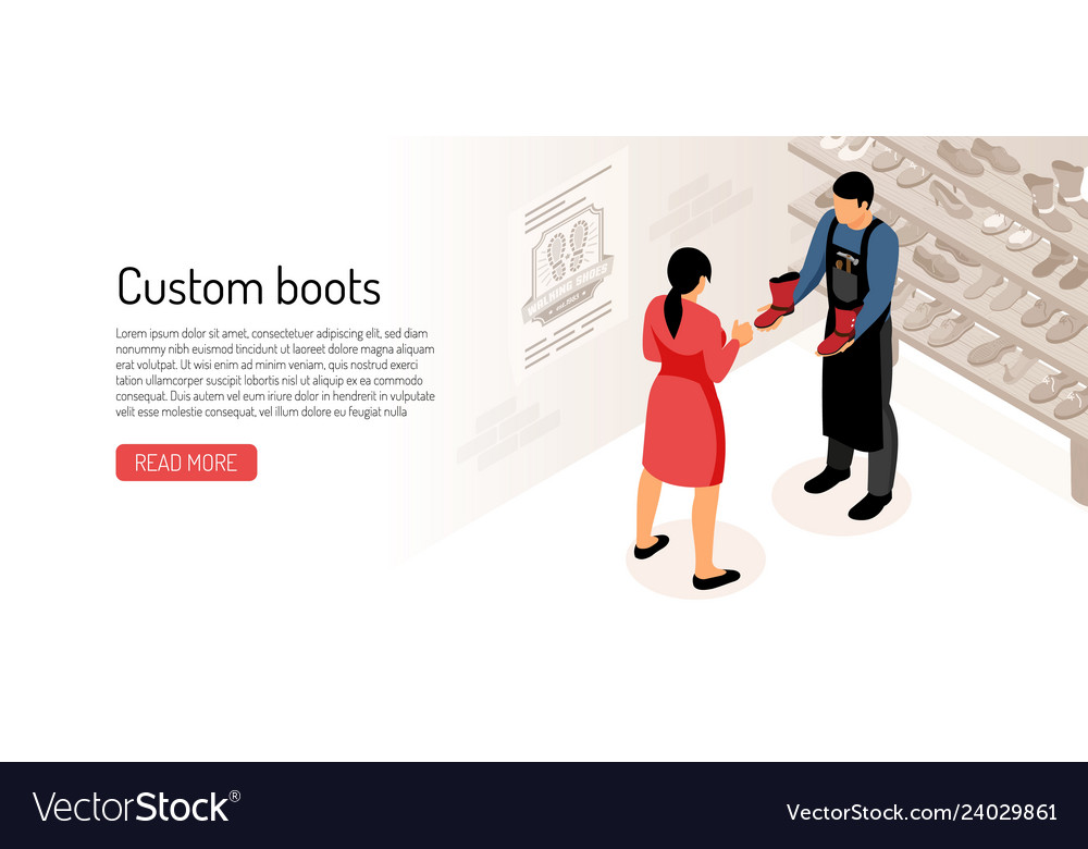 Shoe maker Royalty Free Vector Image - VectorStock