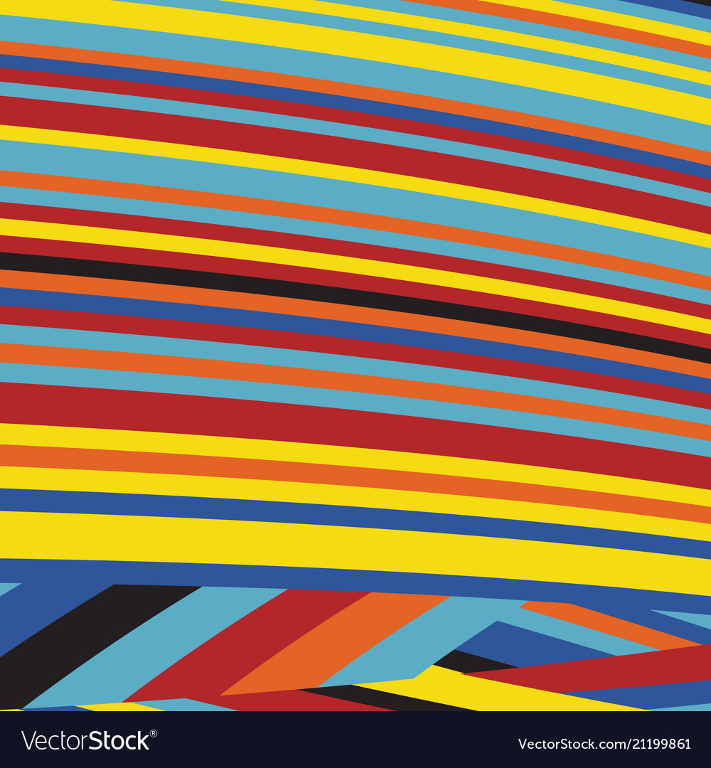 Zebra pop abstract stripe pattern Royalty Free Vector Image