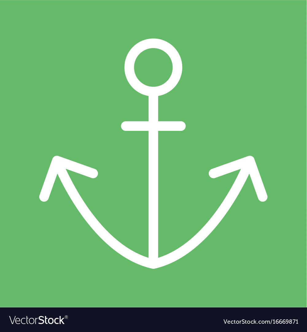 Anchor Royalty Free Vector Image - VectorStock