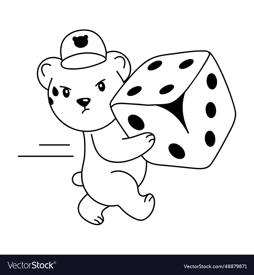 Game dice Royalty Free Vector Image - VectorStock