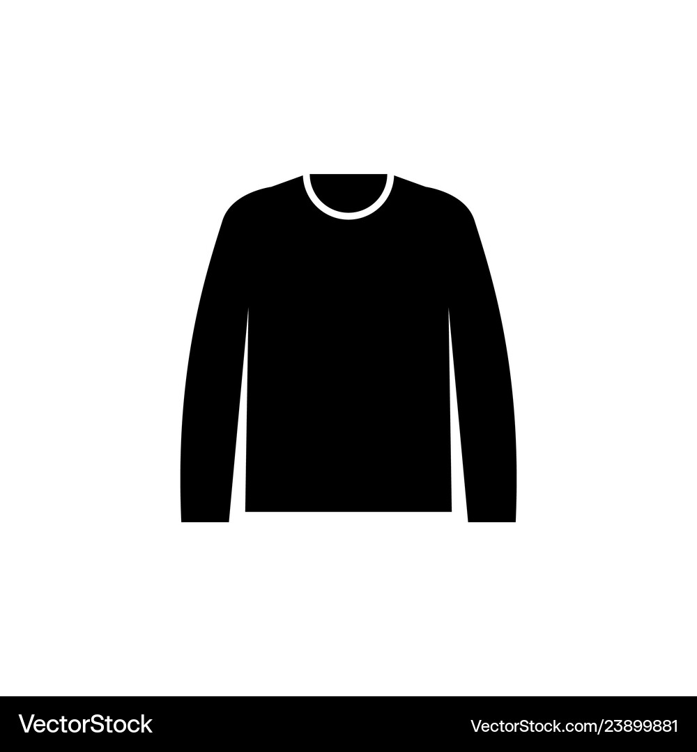 Blouse icon on white background clothing Vector Image