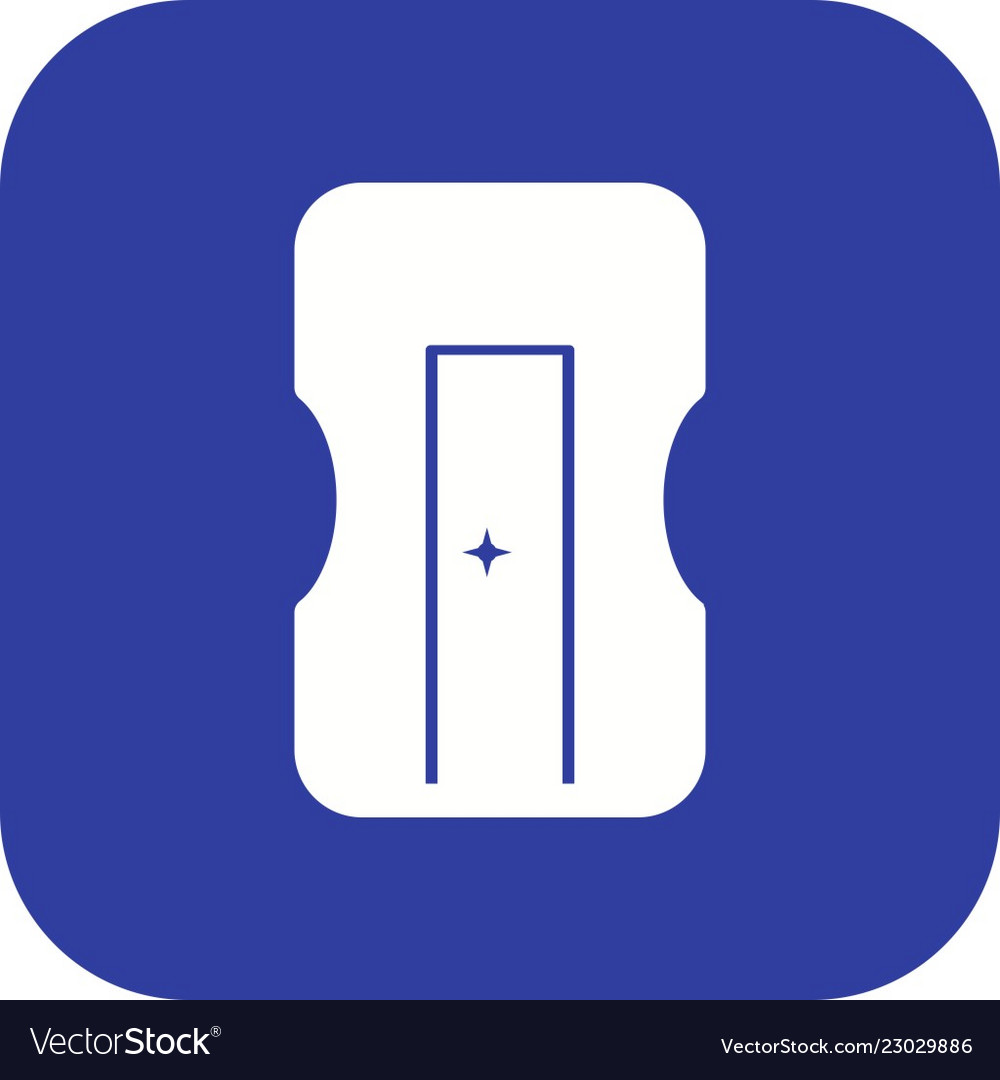 Sharpener icon Royalty Free Vector Image - VectorStock