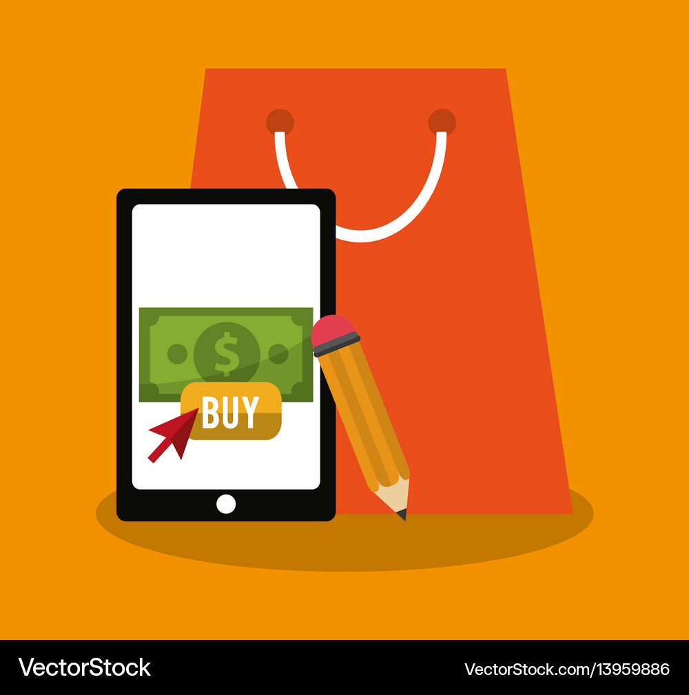 Shopping and sale design Royalty Free Vector Image