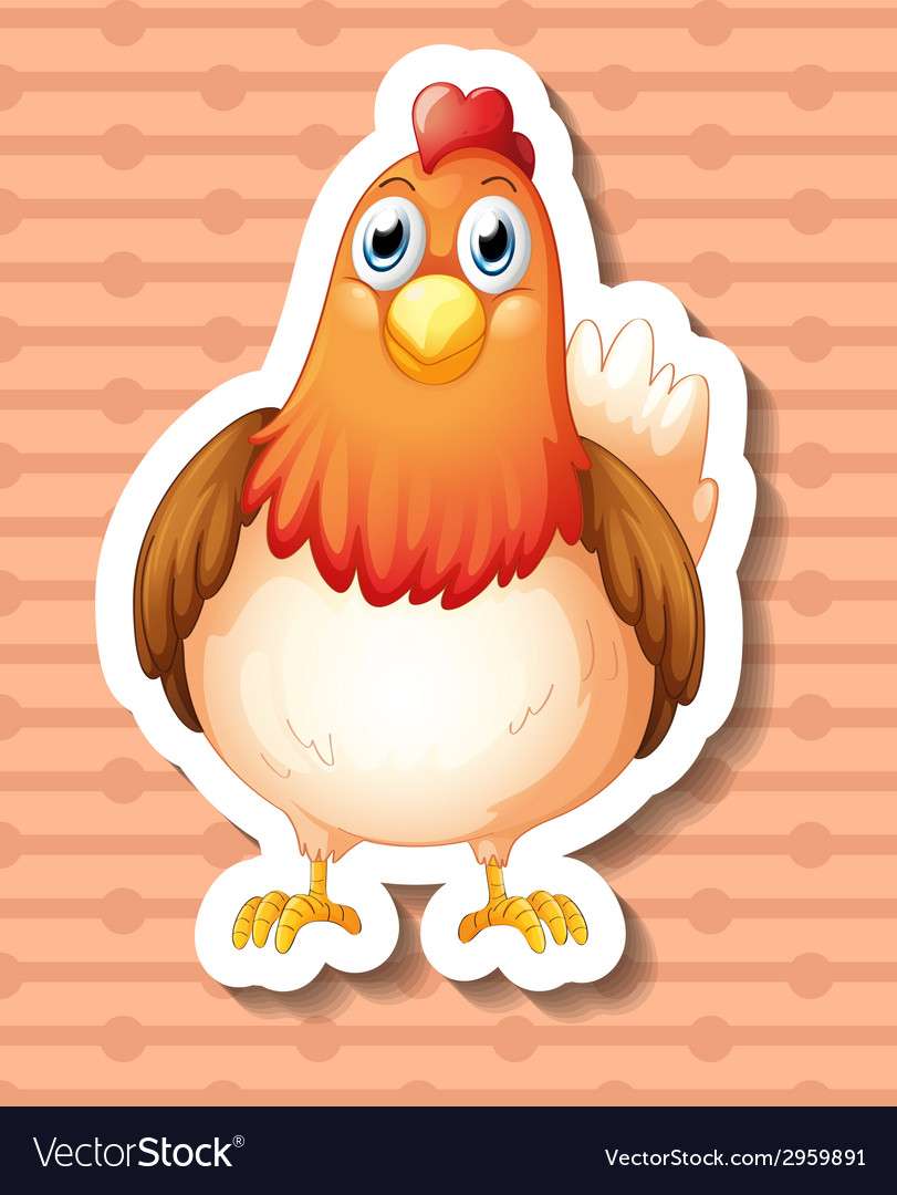Chicken Royalty Free Vector Image - VectorStock