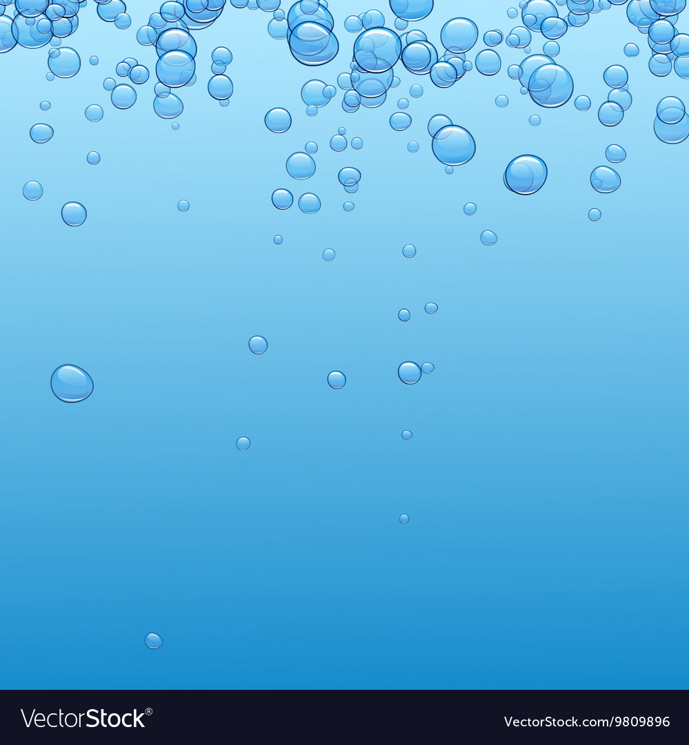 Background with bubbles Royalty Free Vector Image