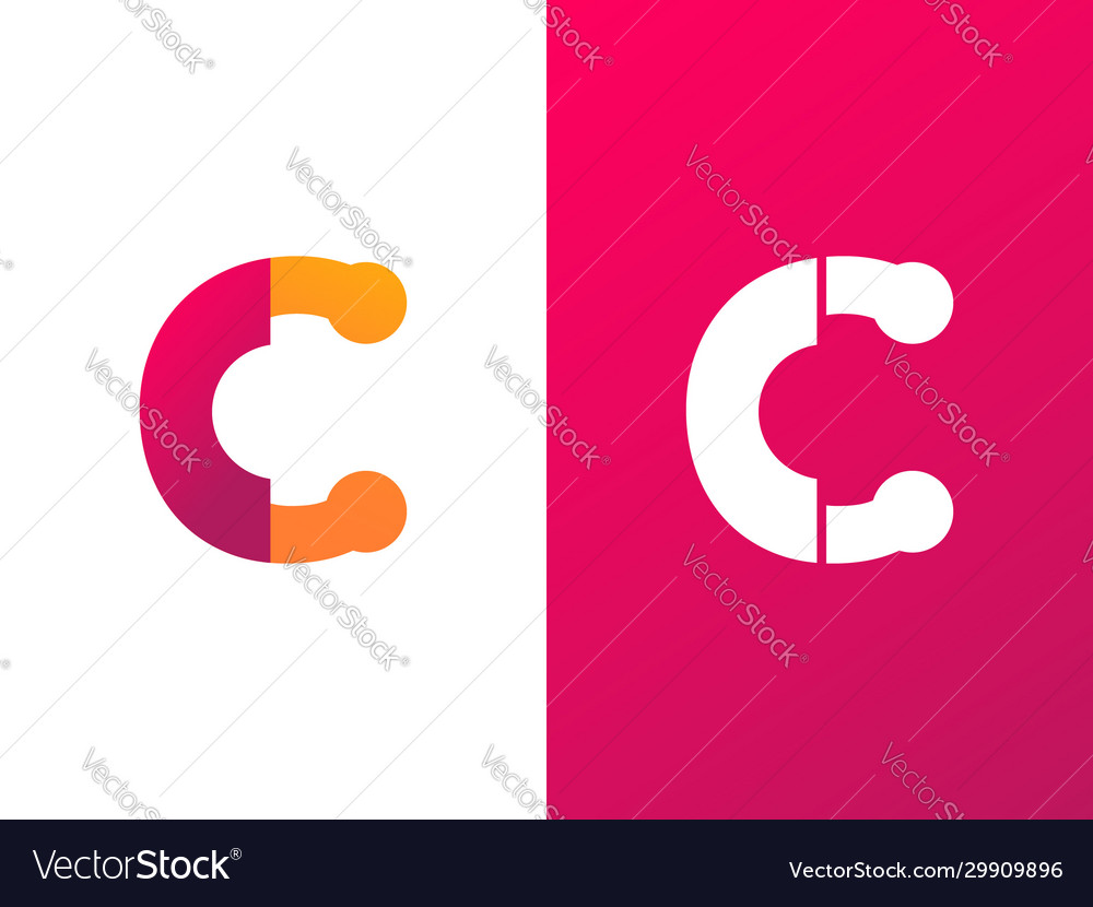C logo Royalty Free Vector Image - VectorStock
