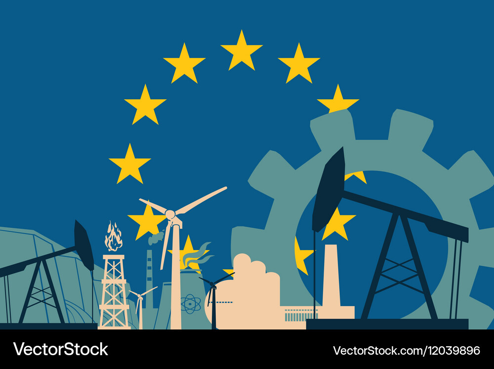 Energy and power icons set Royalty Free Vector Image