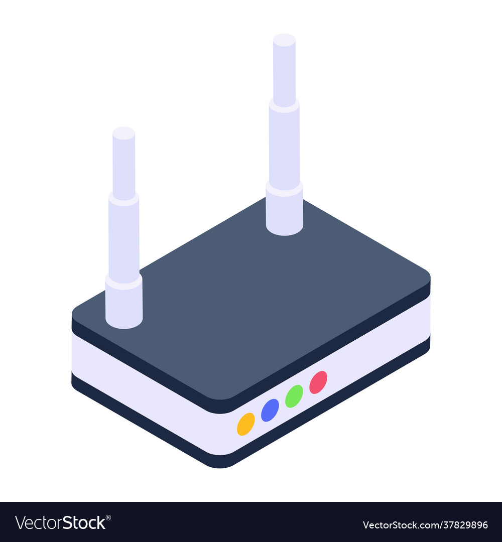 Modem Royalty Free Vector Image - VectorStock