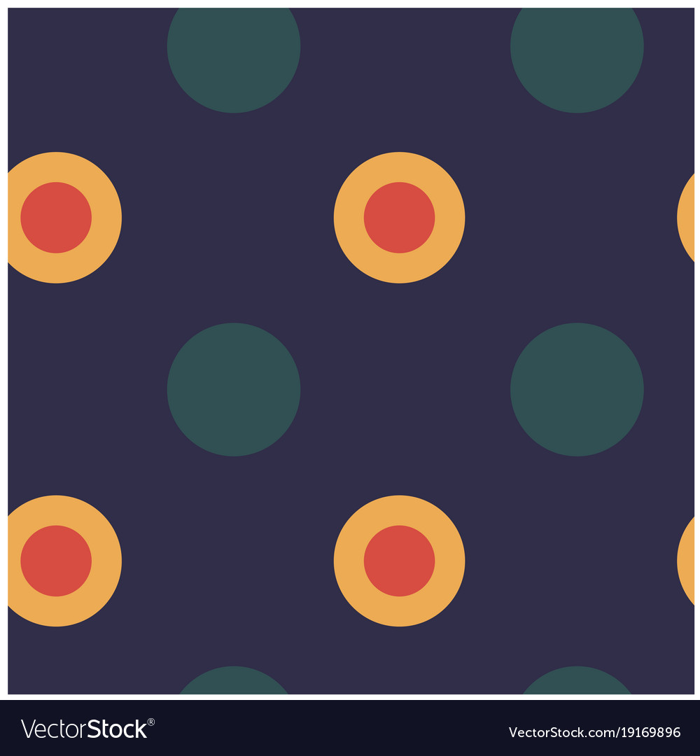 Polka dots seamless pattern Royalty Free Vector Image