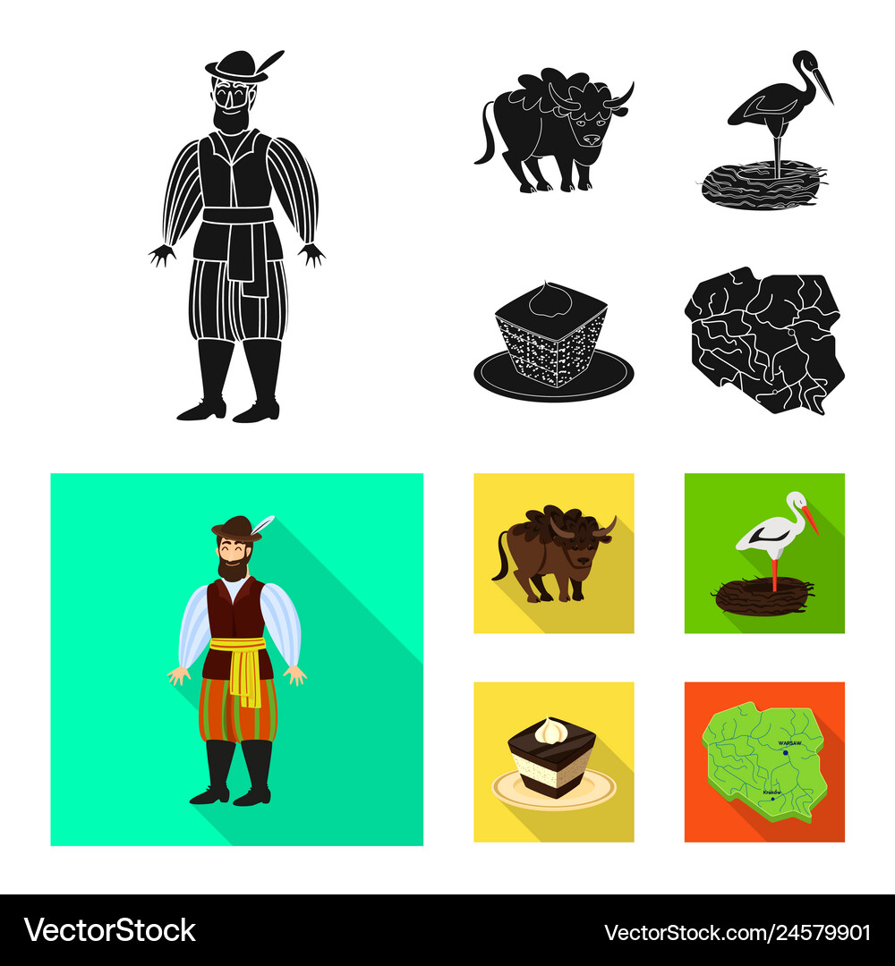 Design traditional and tour symbol Royalty Free Vector Image